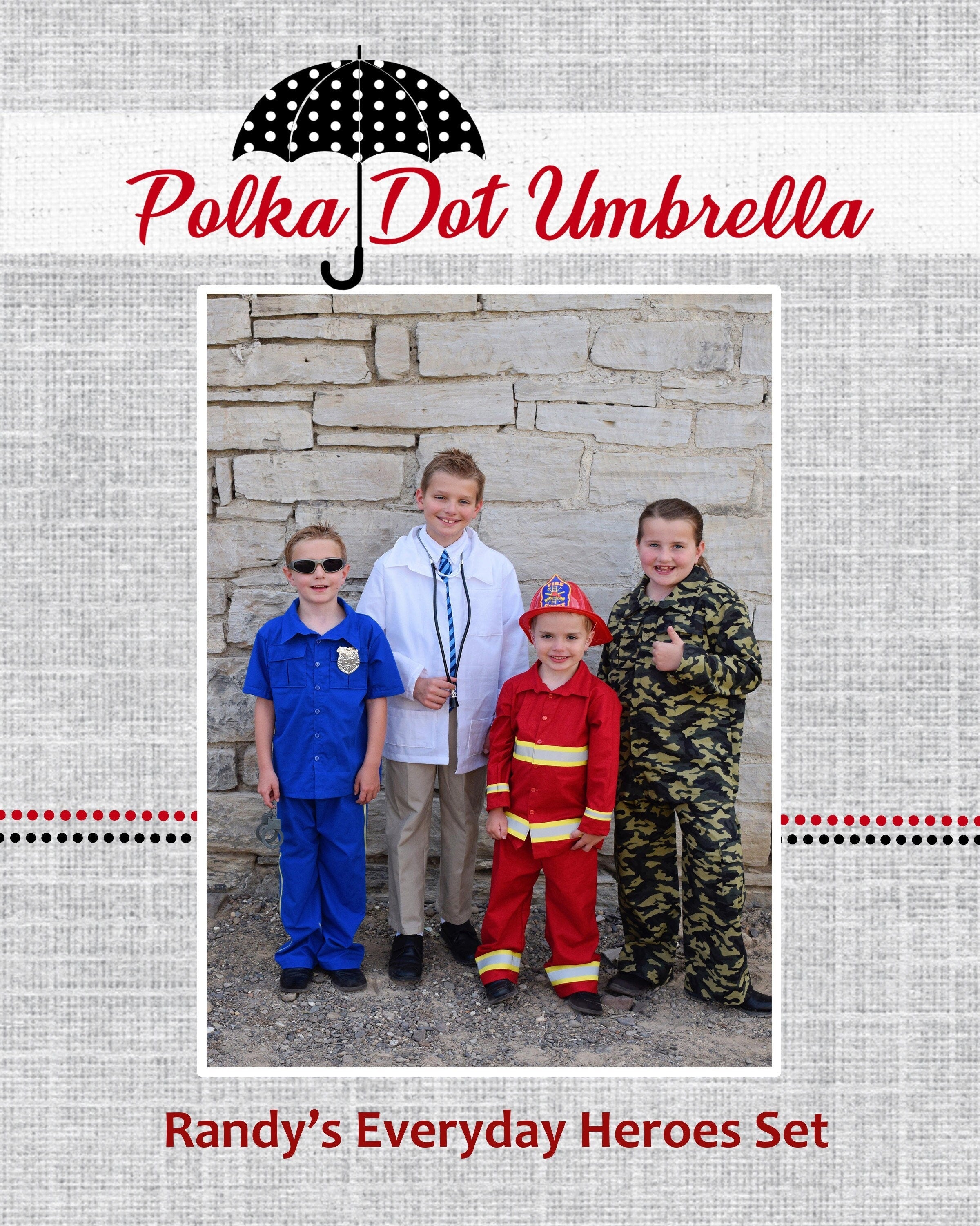 Polka Dot Umbrella Patterns